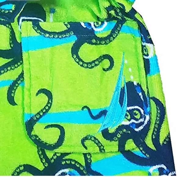 Nautica | Swim | Nautica Hooded Terry Velour Kids Terry Beach Robe ...